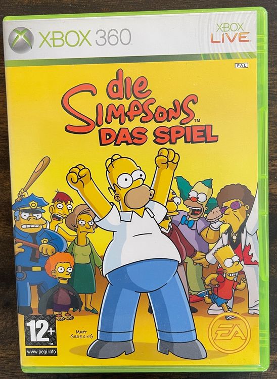 X-Box 360 Simpsons Das Spiel | Kaufen auf Ricardo