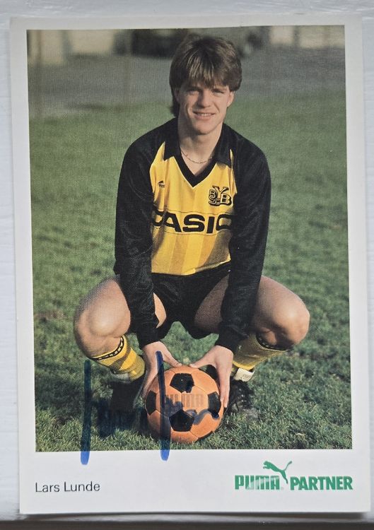Original signierte Autogrammkarte Lars Lunde, Rarität! (Gebraucht) in ...
