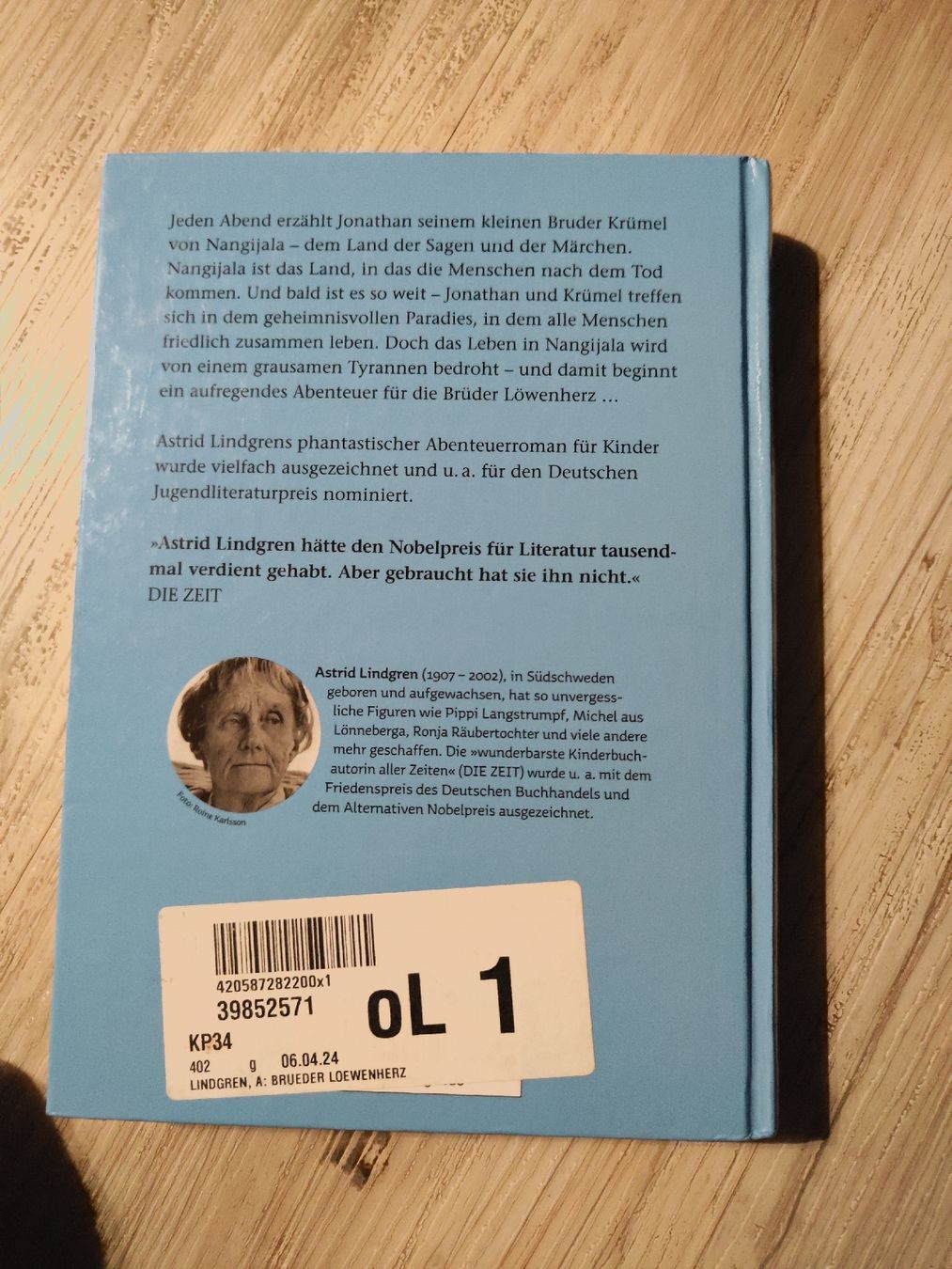 Astrid Lindgren: Die Brüder Löwenherz - Kinderbuch Klassiker (Neu ...