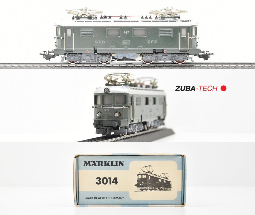 Märklin 3014 E-Lok RET 800 SBB, H0 WS Analog mit OVP (Gebraucht) in St. Gallen für CHF 84 – mit ...