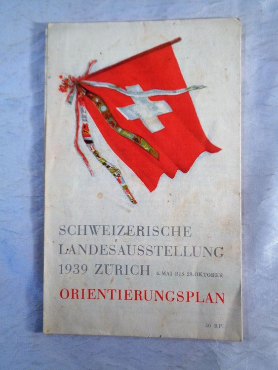 LANDI 1939 - Orientierungsplan ab Fr. 5. (Gebraucht) in Bellach für CHF 6 – mit Lieferung auf ...