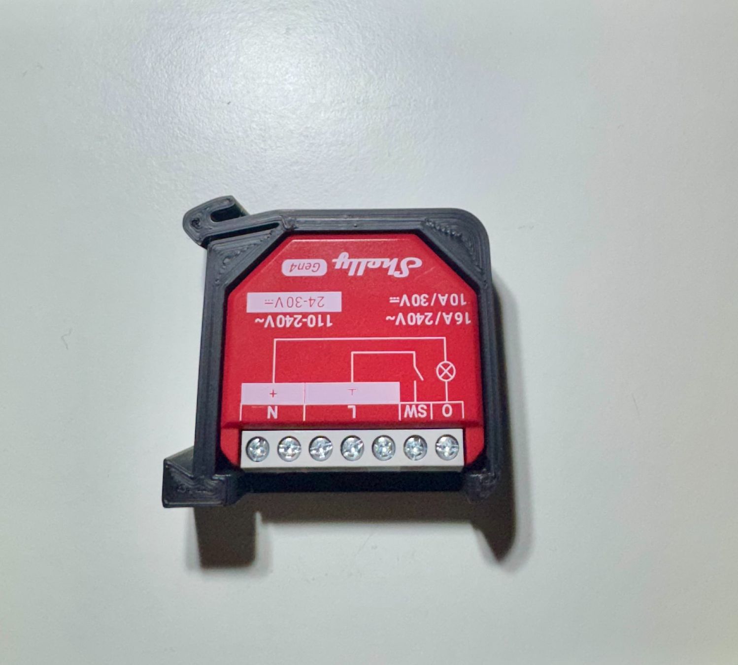 Shelly Gen3 / Gen4 – 35-mm Hutschienen-Halterung (Neu (gemäss ...