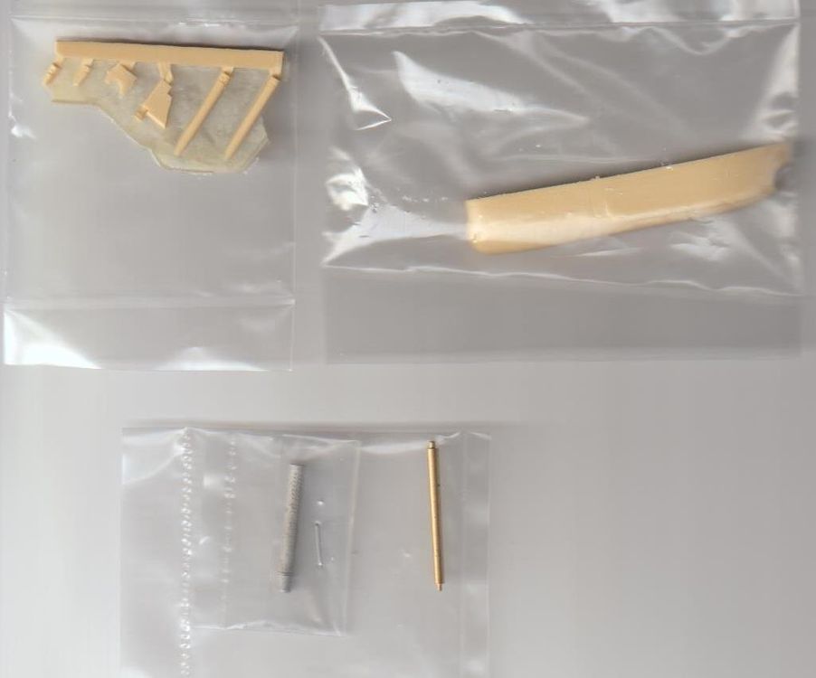 zu Henschel Hs 129 B-3: 7,5-cm-Kanone + Decals 1/48 (Neu (gemäss ...