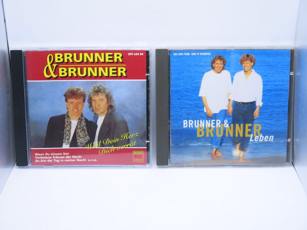 2 CD Brunner + Brunner: Leben + Weil Dein Herz Dich Verrät (Gebraucht) in Ernetschwil für CHF 1. ...