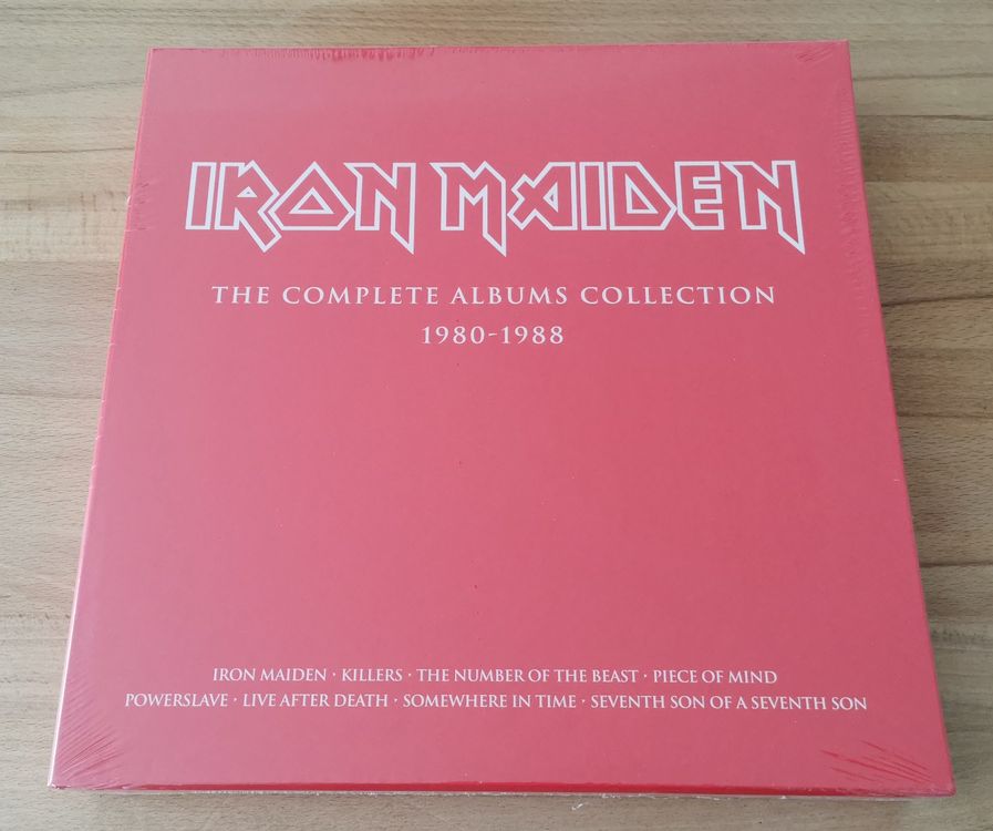 IRON MAIDEN: The complete albums collection Box mit 3 LP's (Gebraucht ...