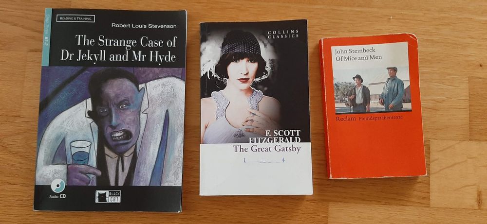 of mice and men,great gatsby,the strange case of Dr.J&Dr.H | Kaufen auf ...