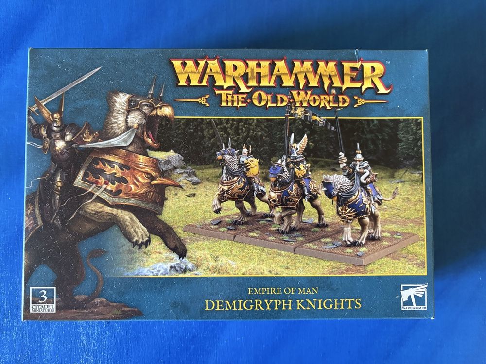 Warhammer Demigryph Knights - The Old World (Gebraucht) in Mühlethurnen ...