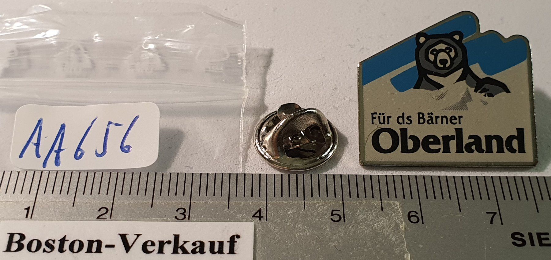 AA656 - Pin Für ds Bärner / Berner Oberland - Bär (Gebraucht) in ...