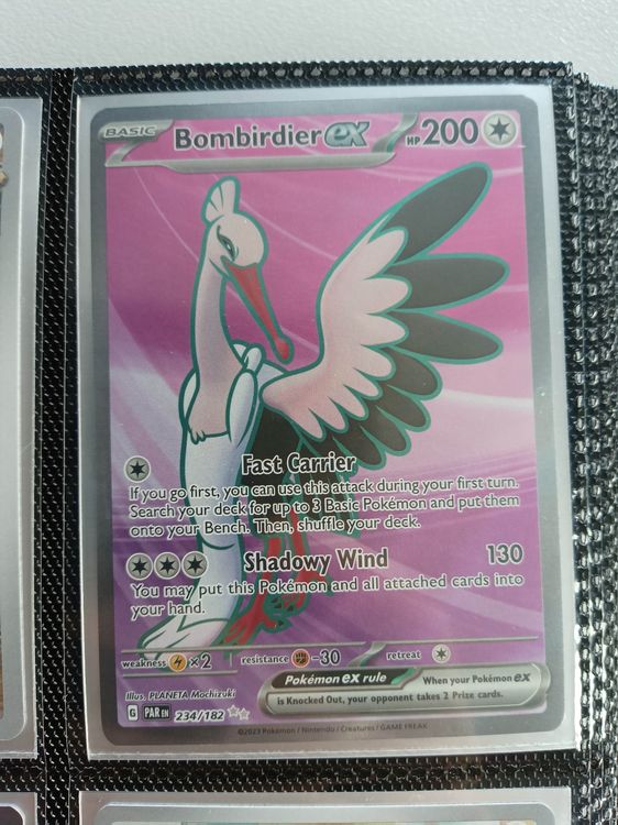 Bombirdier ex Full Art - Paradox Rift Pokemon Englisch | Kaufen auf Ricardo