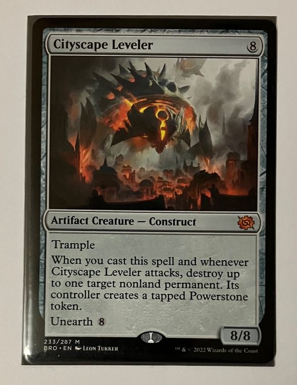 Cityscape Leveler – The Brothers War (Gebraucht) in Ecublens VD für CHF ...