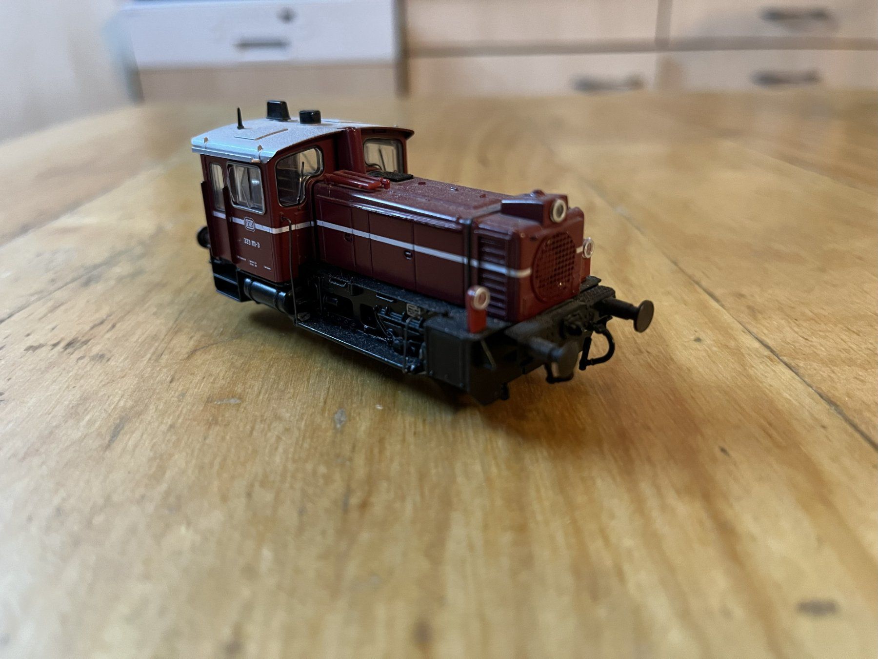 Roco 43477, BR 333 111-3 Köf Diesellok DB, H0 GS Analog (Gebraucht) in ...