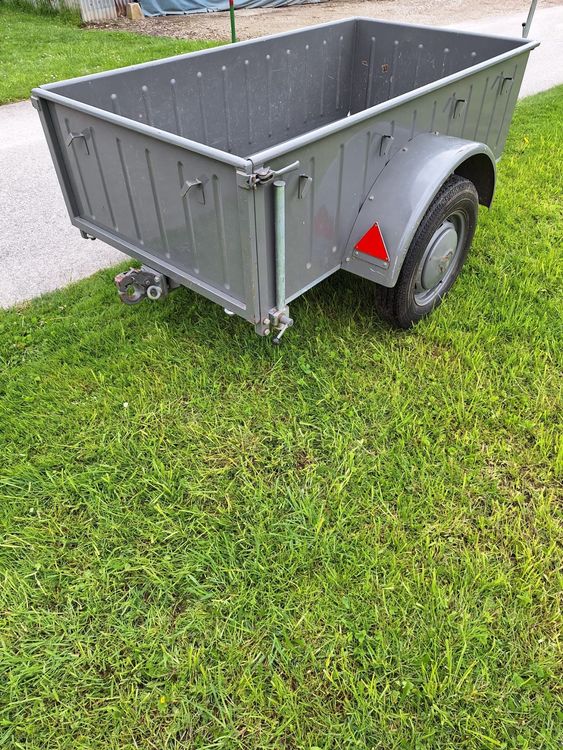 Anhänger, alter Zivilschutzanhänger, für Landwirtschaft (Gebraucht) in Fislisbach für CHF 195 ...