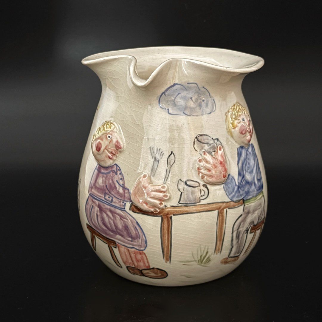 Designer Keramik Krug mit Bechern, Manfred Ody 1970er Jahre (Gebraucht ...