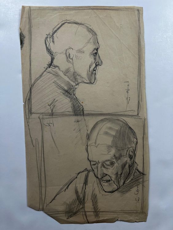 Fritz Bernhard (1895-1966) Zeichnung Signiert (Gebraucht) in Neuhausen am Rheinfall für CHF 5 ...