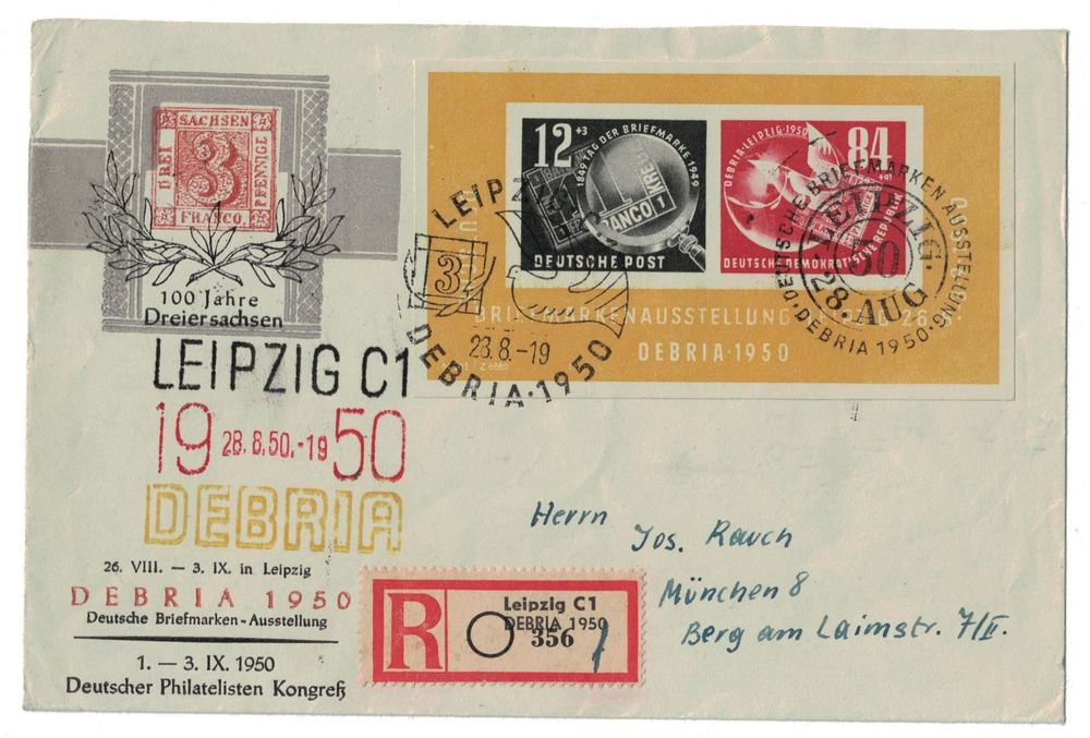 DDR Debria Block nach München | Kaufen auf Ricardo