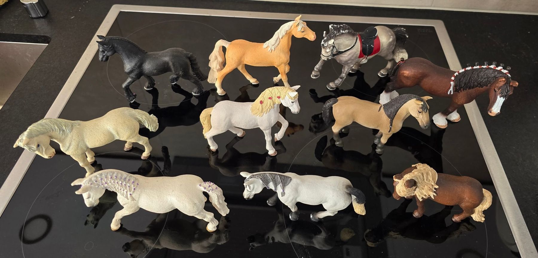 Magnifiques figurines de chevaux Schleich collection (D'occasion) à ...
