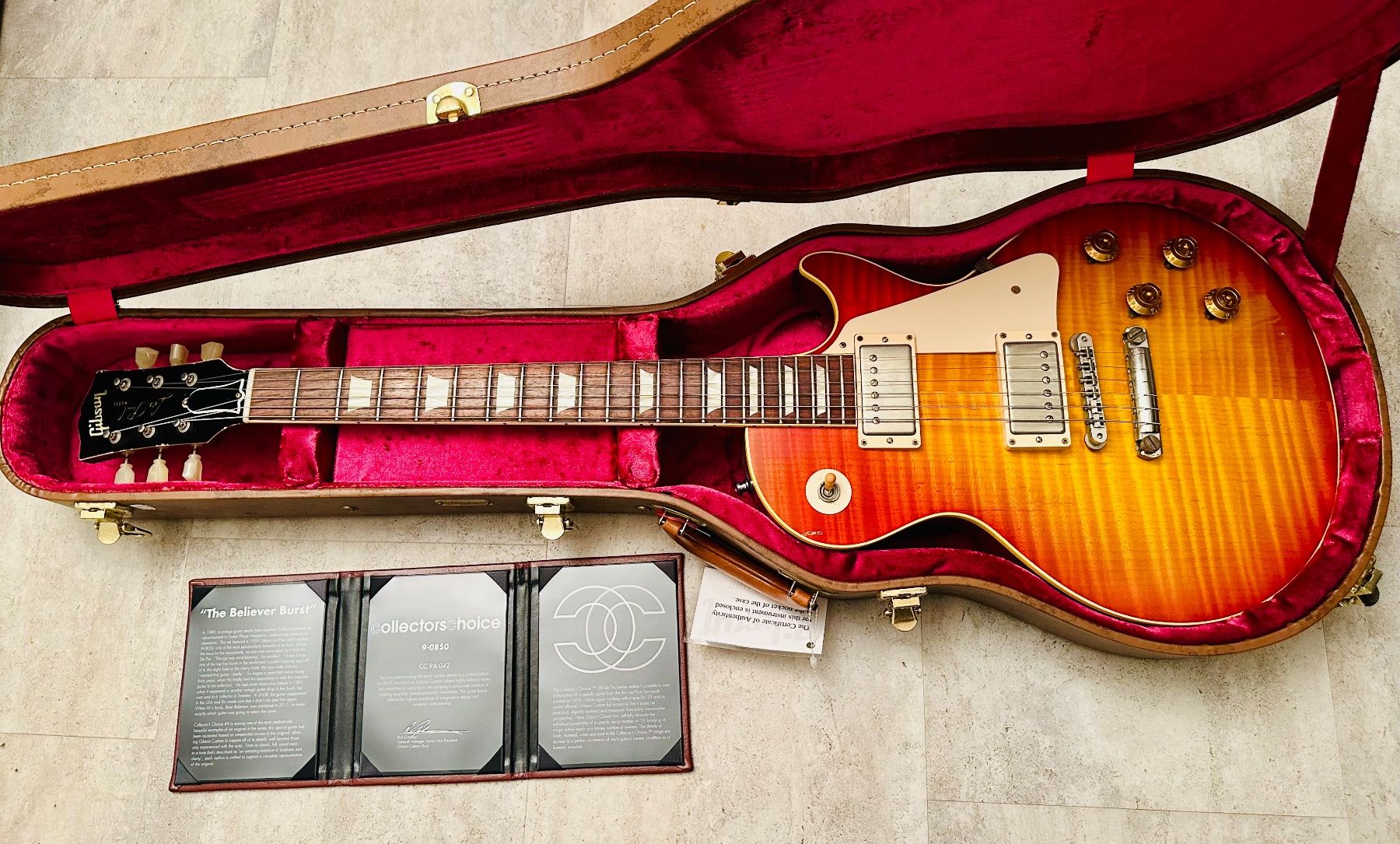 Gibson Collectors Choice #9 "BelieverBurst"59 Vic DaPra Aged (Gebraucht ...
