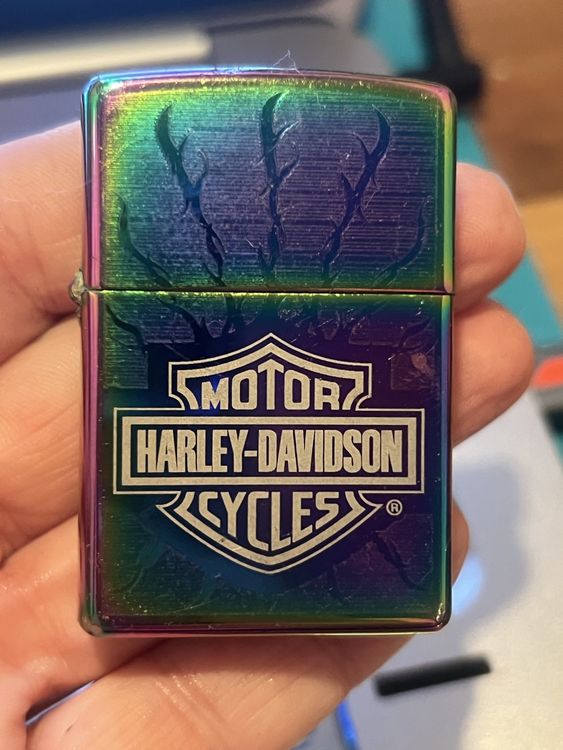 ZIPPO Feuerzeug Spectrum HD Harley Davidson (Neu (gemäss Beschreibung ...