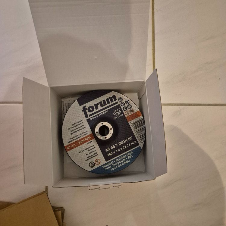 Trennscheiben Inox forum (Neu und originalverpackt) in Arni AG für CHF ...