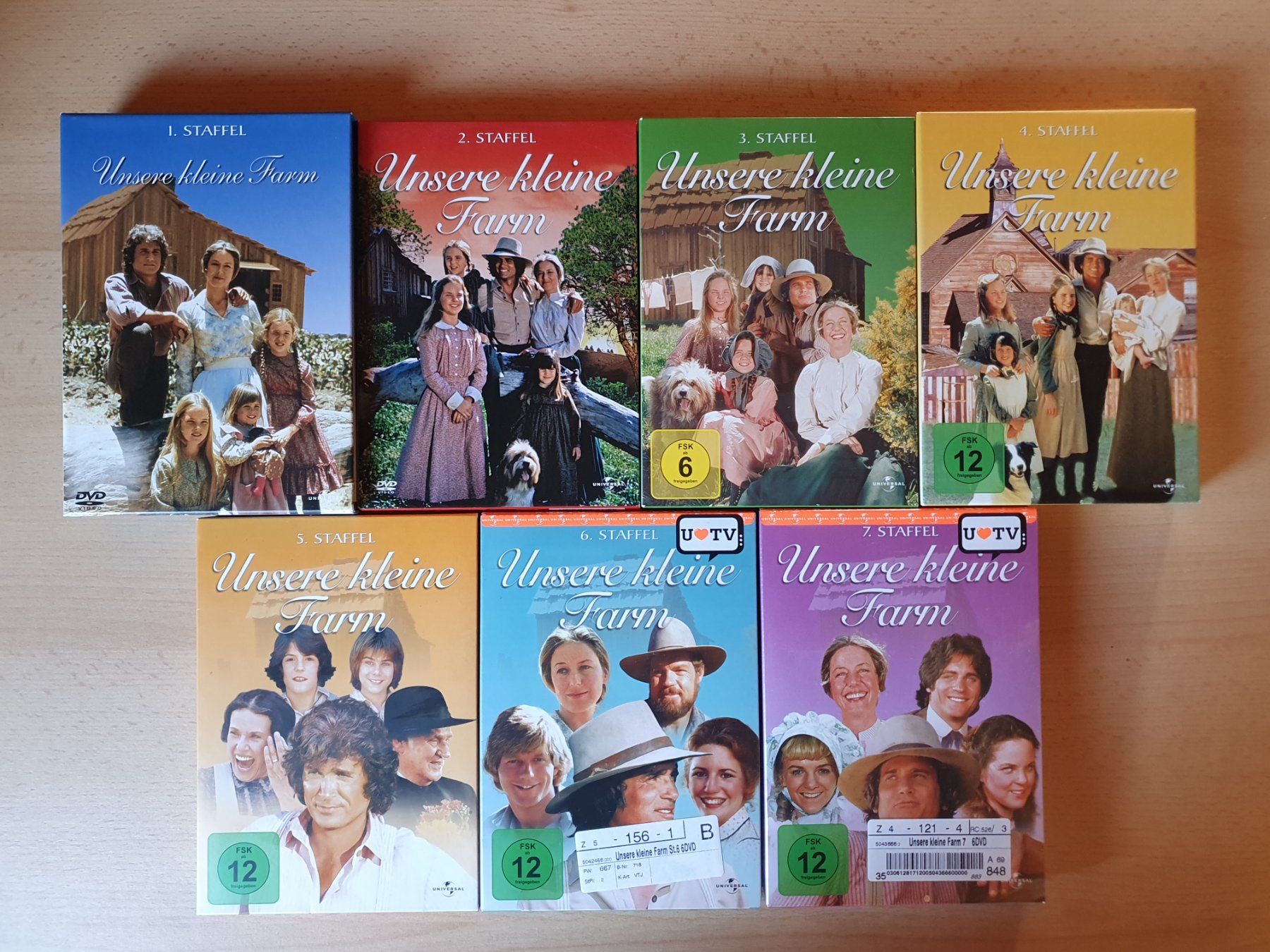 DVD Unsere kleine Farm Staffeln 1+2+3+4+5+6+7 komplett (Gebraucht) in ...
