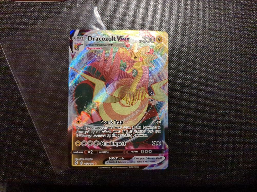Dracozolt VMax - Evolving Skies 059/203 (Gebraucht) in Fideris für CHF 4 – mit Lieferung auf ...