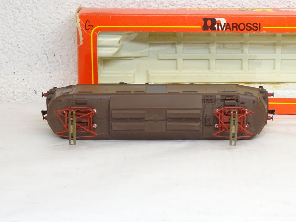 Rivarossi 1444 E Lok, FS E424 143, Braun, H0, GS/DC,OVP (Gebraucht) in Wohlen für CHF 70 – mit ...