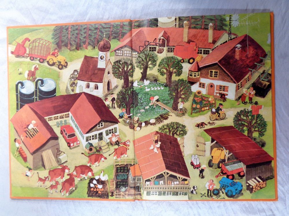 Ali Mitgutsch - Bei uns im Dorf / Bilderbuch Wimmelbilder | Kaufen auf Ricardo