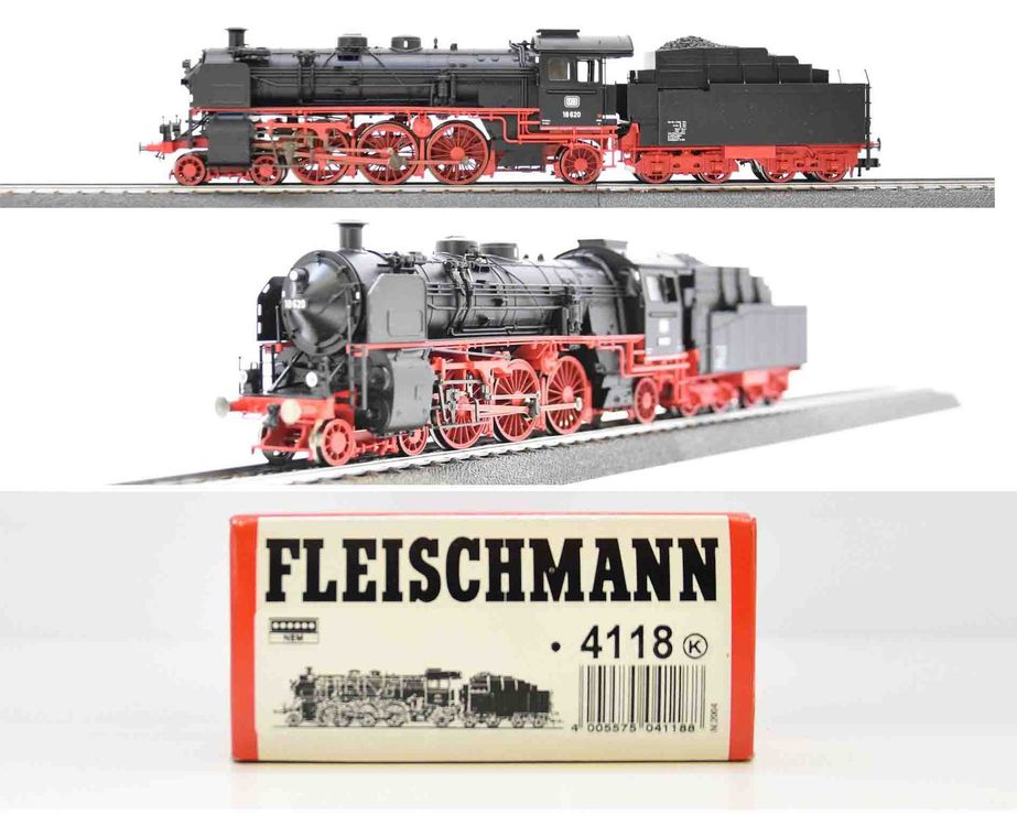 Fleischmann 4118 Dampflok BR 18 DB H0 GS Analog mit OVP (Gebraucht) in St. Gallen für CHF 111 ...