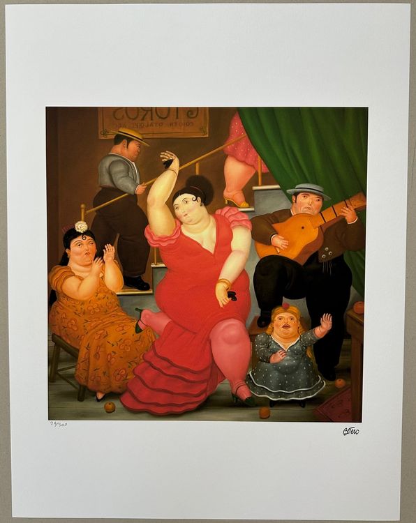 Fernando Botero: Flamenco Dancer 24/300 (Neu (gemäss Beschreibung)) in ...