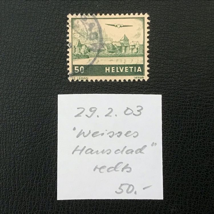 Landschaften und Flugzeuge 1941, ABART | Kaufen auf Ricardo