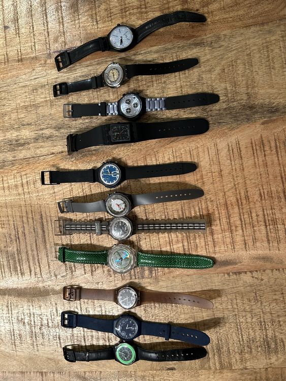 Swatch lot de montre swatch (Gebraucht) in Thierrens für CHF 43 – mit ...