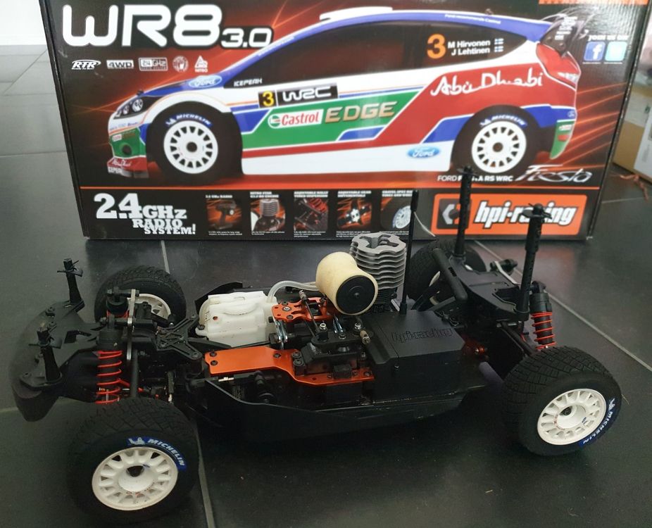 RTR WR8 3.0 Ford Fiesta Nitro Rally Car (Gebraucht) in Neuendorf für ...
