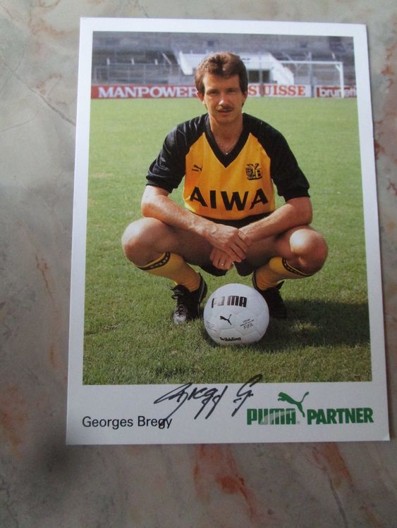 GEORGES BREGY BERNER YOUNG OYS ORIGINAL AUTOGRAMM (Gebraucht) in ...
