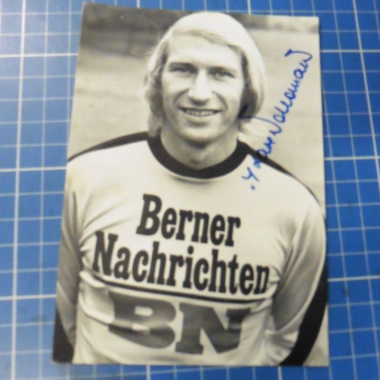 Karl Odermatt, FC-Basel,YB,Foto,original Unterschrift,1975 | Kaufen auf ...