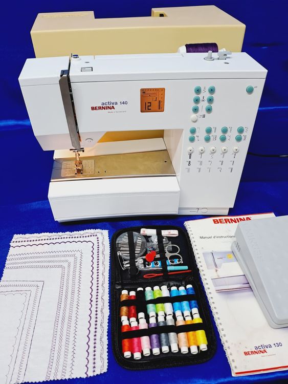 BERNINA ACTIVA 140 WIE NEU GARANTIE 3MT FRISCH REVIDIERT (Gebraucht) in ...