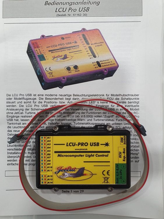 JetCat LCU Pro USB ( 61162-30 ) (Neu (gemäss Beschreibung)) in Balsthal für CHF 92 – mit ...