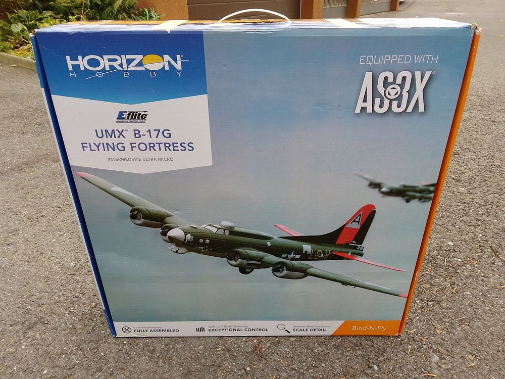E-Flite UMX B-17G Flying Fortress Spw.660mm BNF AS3X (Gebraucht) in für ...