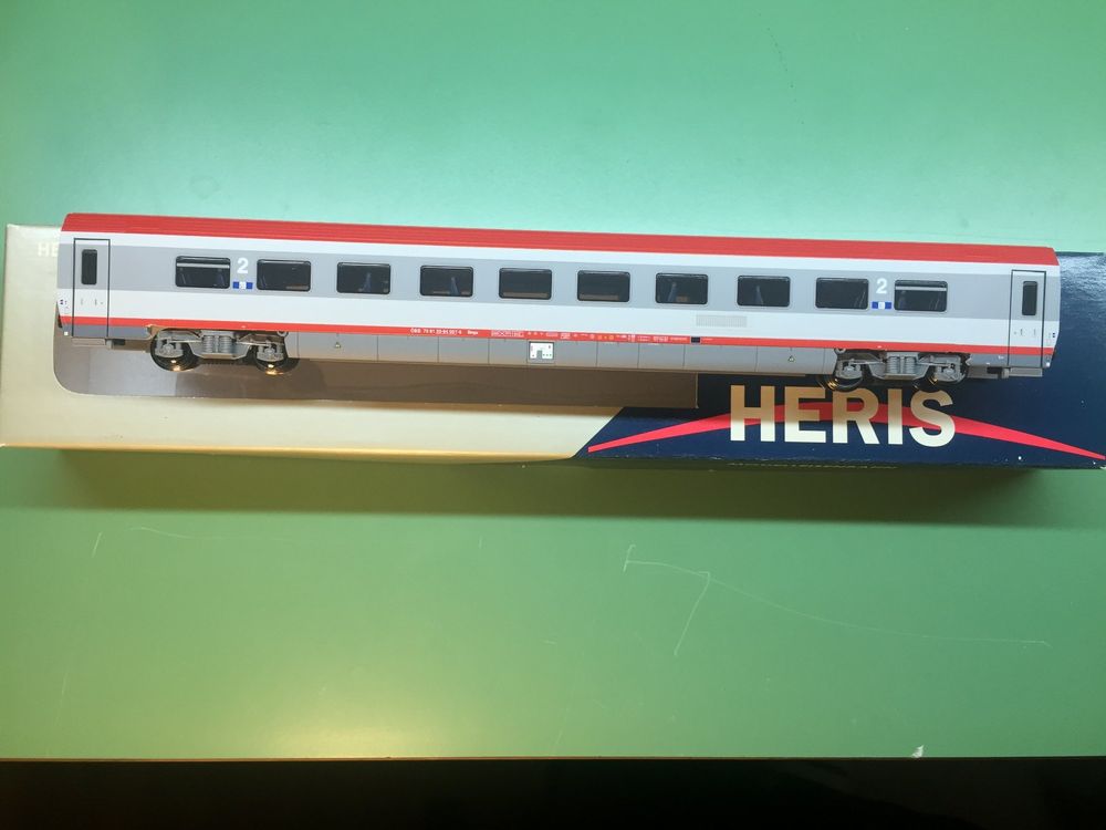 Heris 13017 Bmpz Epoque V ÖBB nouvelle couleur H0 DC (D'occasion) à ...