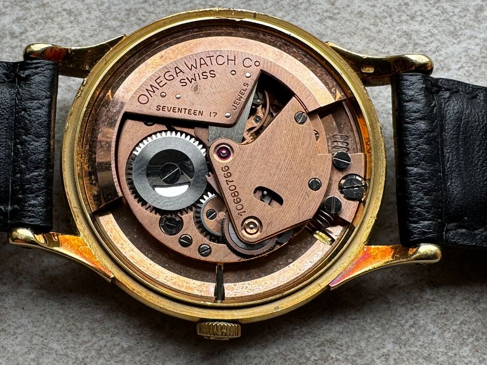 Vintage Omega Centenary Ref. 2500 18k Gold Chronometre (Gebraucht) in ...