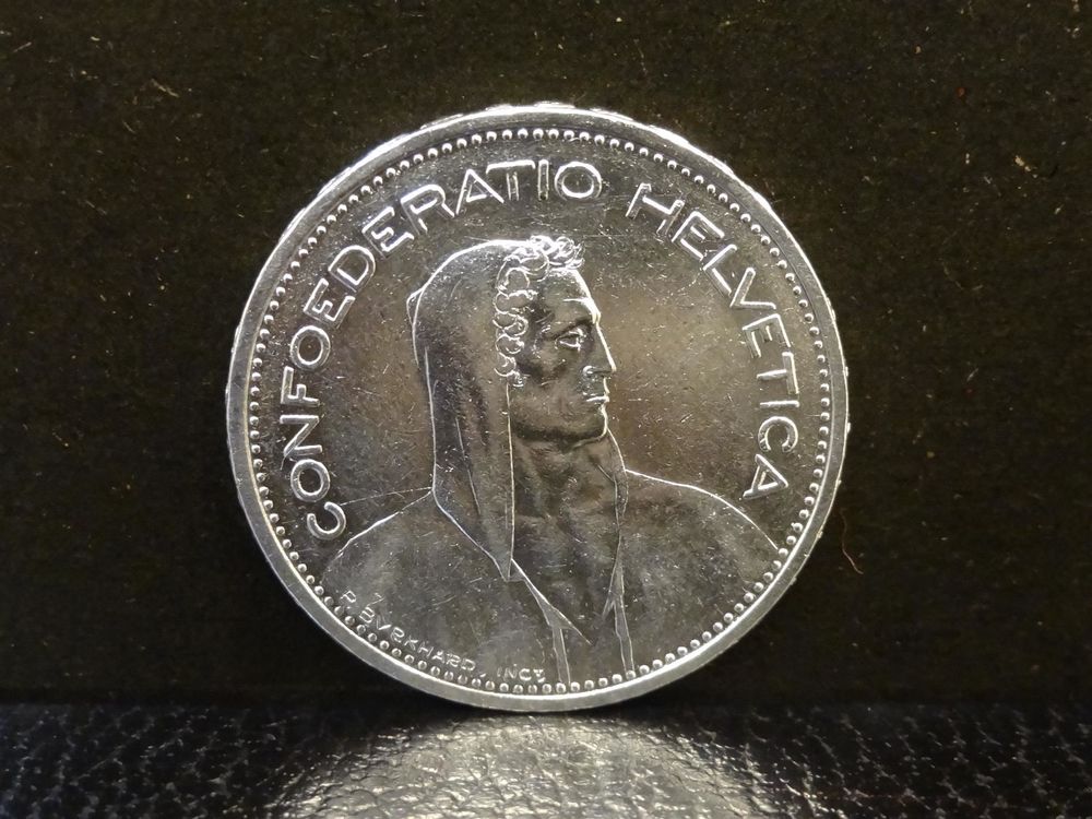 5 Franken Silber 1932 Fünfliber Münze (Gebraucht) in Kerzers für CHF 25 – mit Lieferung auf ...