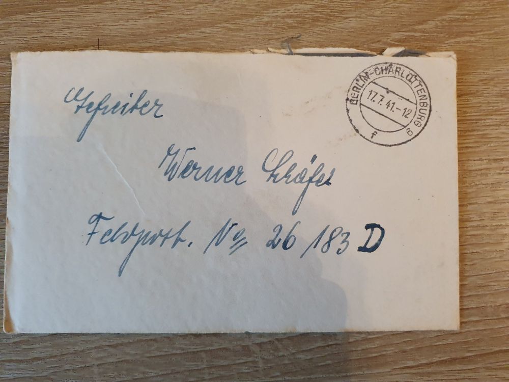 Feldpost Brief mit Inhalt WW2 1941 (Gebraucht) in für CHF 1 – mit ...