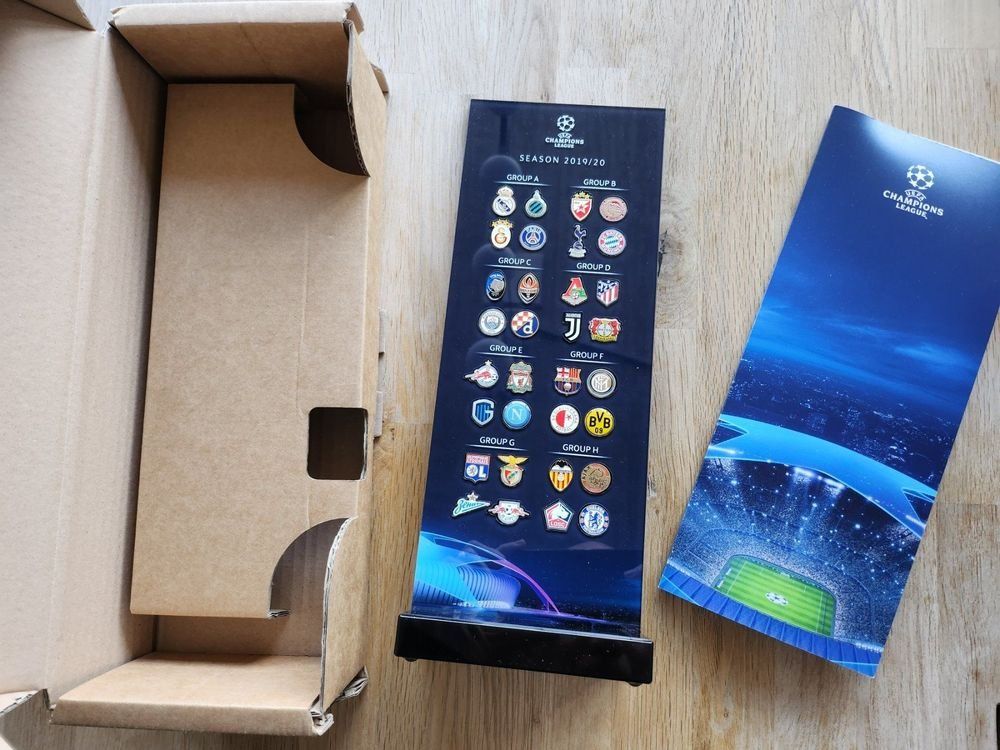 UCL Pin Set Champions League UEFA 32 Pins 2019 / 20 Fussball | Kaufen auf Ricardo