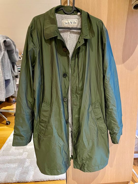 Olive Green Trench Coat from Jack Wills size Medium | Kaufen auf Ricardo
