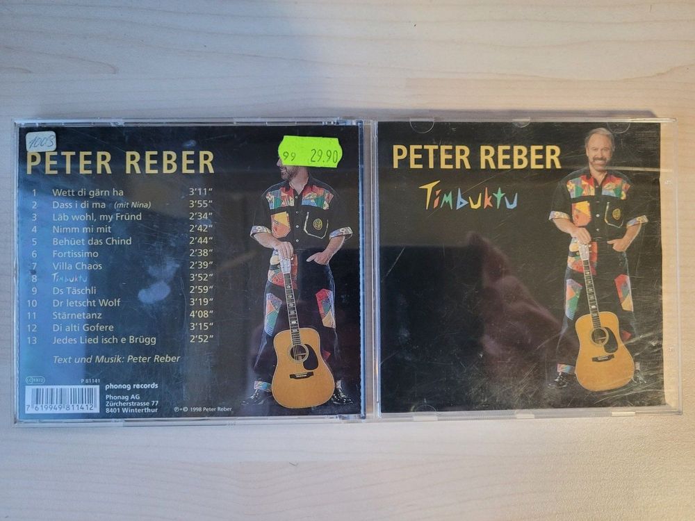 Peter Reber - Timbuktu CD 1998 | Kaufen auf Ricardo