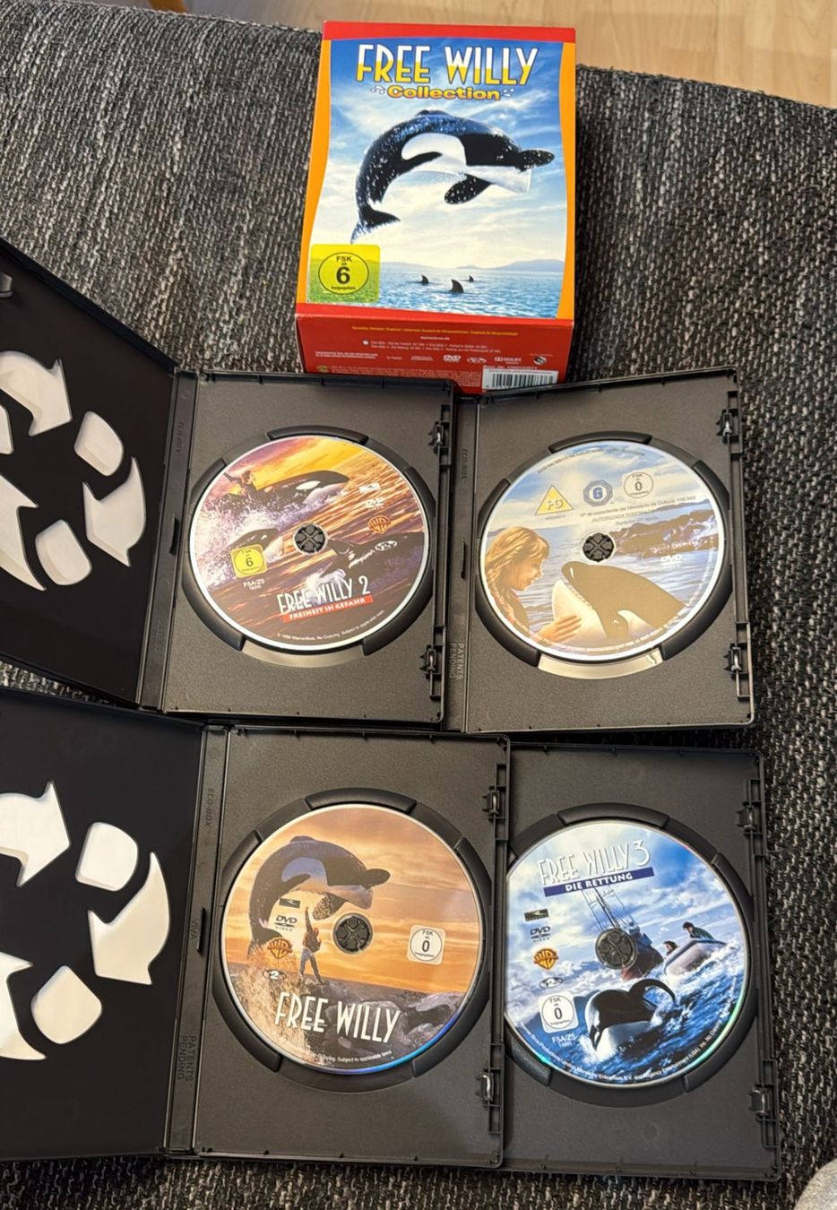 FREE WILLY COLLECTION 4 DVDS (Gebraucht) in Zürich für CHF 19 – mit ...