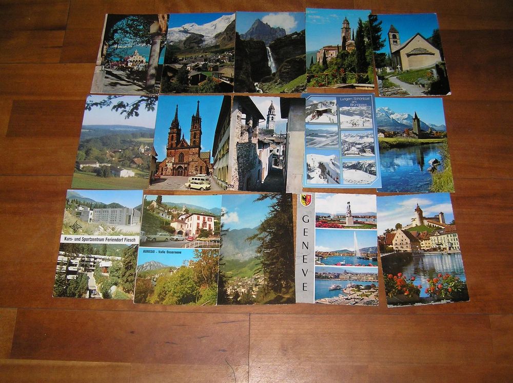 100 Diverse Karten Schweiz (Gebraucht) in Lumbrein für CHF 5 – mit Lieferung auf Ricardo kaufen