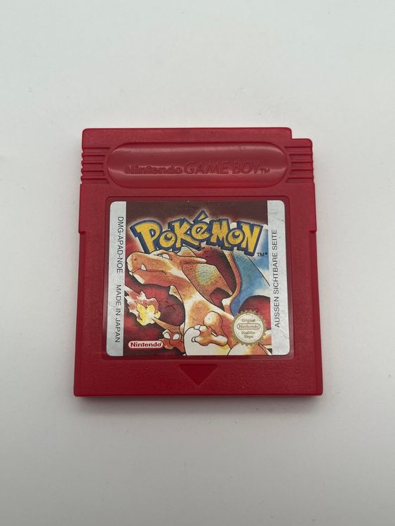 Pokemon Rote Edition Gameboy Classic Deutsch (Gebraucht) in für CHF 55 ...