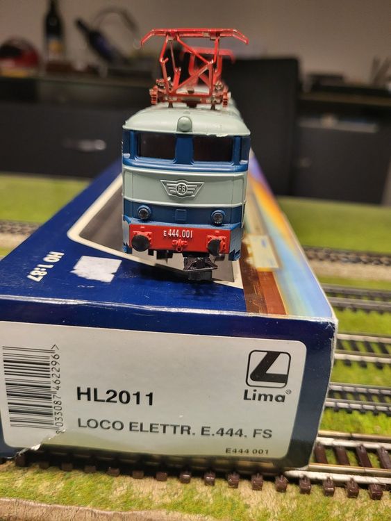 Lima Hoby Line HL2011 E444.001 E-Lok DC läuft Gehäuse Defekt (Gebraucht ...