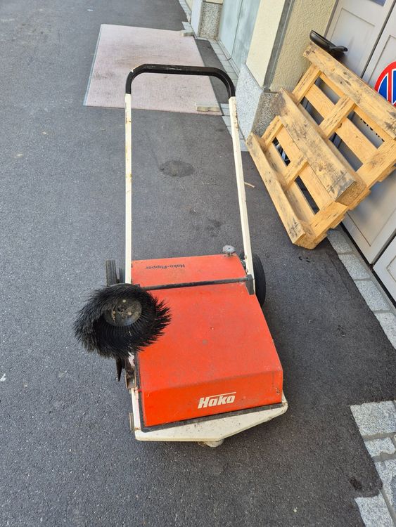 Hako-Flipper Kehrmaschine, Handkehrmaschine, gebraucht | Kaufen auf Ricardo