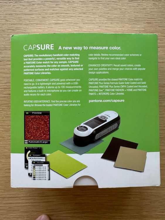 Pantone Capsure x-rite Farbmesser Pantone Color Match | Kaufen auf Ricardo